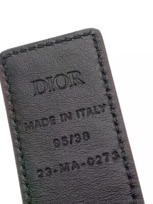 Dior Oblique Reversible Belt
