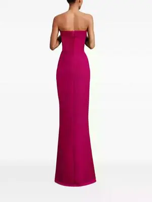 GEMY MAALOUF Strapless Draped Gown
