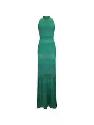 GEMY MAALOUF Sleeveless Knit Maxi Dress