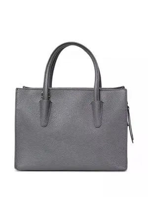 COCCINELLE Logo-embossed Leather Tote Bag