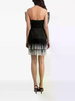 GEMY MAALOUF Tiered Tassel Skirt
