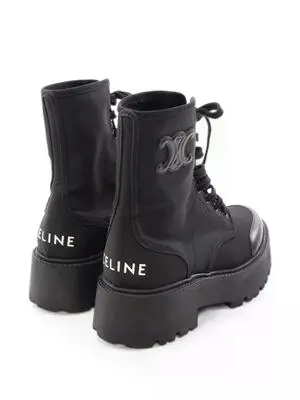 Celine Lace Up Chunky Sole Boots