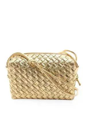 Bottega Veneta 2010s Mini Loop Cross-body Bag - Gold