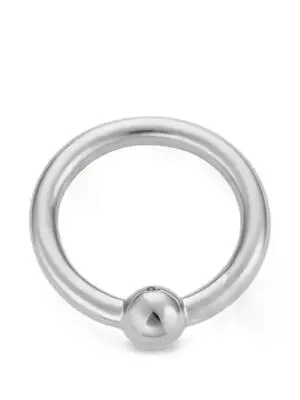 POCHE PARIS Flow Ball Detail Ring - Silver