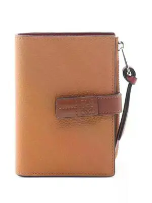 Loewe 2010s Anagram Slim Zip Wallet - Neutrals