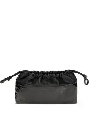 Pierre Hardy Twin Drawstring Clutch Bag - Black