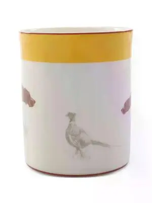 Hermès 2010s Chasse German Pointer Mug