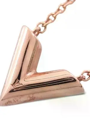 LOUIS VUITTON Essential V Necklace - Pink