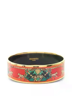 Hermès 2010s Cloisonné Enamel Bangle