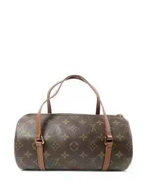 LOUIS VUITTON Pm Papillon Monogram Tote Bag - Brown