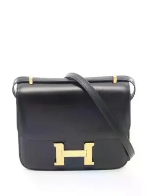 Hermès 2022 Constance 3 Mini Shoulder Bag - Black