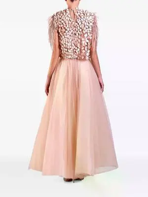 GEMY MAALOUF Midi Tulle Skirt