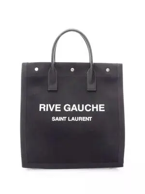 Saint Laurent 2000s Rive Gauche Tote Bag - Black