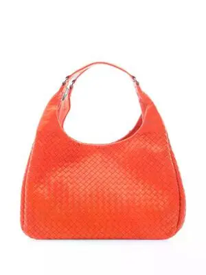 Bottega Veneta Large Intrecciato Campana Tote Bag - Orange