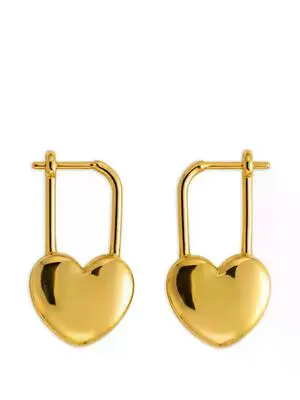 POCHE PARIS Heart Drop Earrings