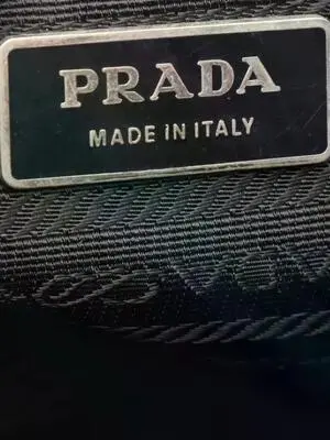 Prada Grained Leather Shoulder Bag