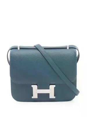 Hermès 2024 Mini 3 Constance Shoulder Bag - Blue