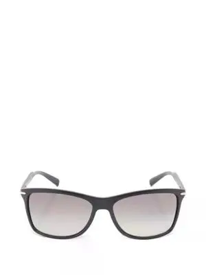 Prada Rectangle Frame Gradient Lens Sunglasses