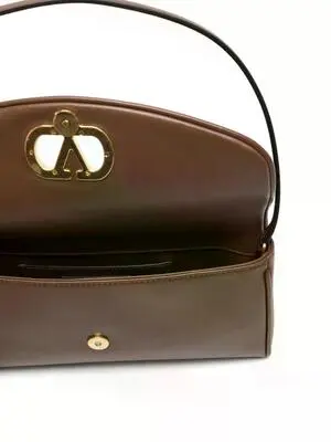 Valentino Garavani Vlogo Signature Shoulder Bag - Brown