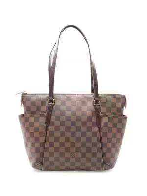 LOUIS VUITTON 2014 Pm Totally Damier Ebène Tote Bag - Brown