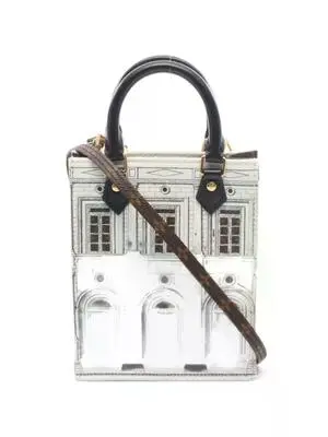 LOUIS VUITTON Petite Sac Plat Handbag - White