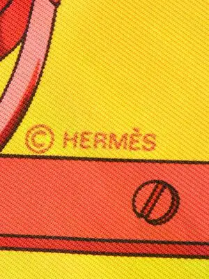 Hermès 2010s Mors Et Gourmettes Scarf