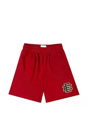 ERIC EMANUEL Basic Logo-print Shorts - Red