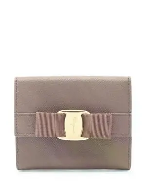 FERRAGAMO 2010s Vara Ribbon Bi-fold Wallet