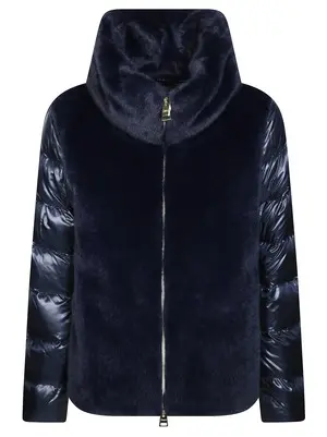Herno Ultralight Two-style Bomber Jacket - Blu