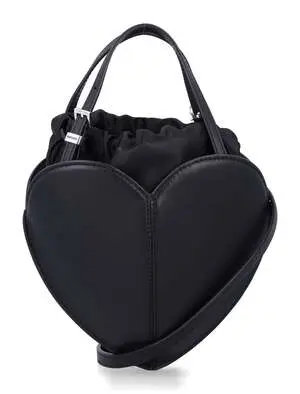 ROTATE BY BIRGER CHRISTENSEN Sheep Leather Shoulder Bag - Nero