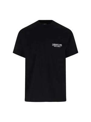 Carhartt Work In Progress Organic Cotton T-shirt - Black