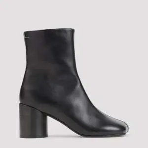MAISON MARGIELA Leather Ankle Boot With 7cm Heel