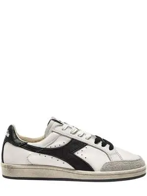 DIADORA Leather & Suede Sneakers - White
