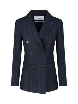 LARDINI 100% Wool Jacket - Blue