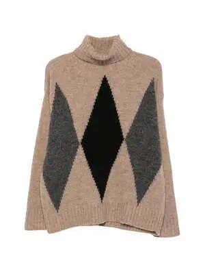 JUCCA Alpaca Blend Crewneck Sweater - Grey