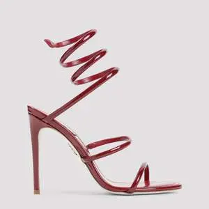 RENE` CAOVILLA Rene Caovilla Patent Leather High Heel Sandal