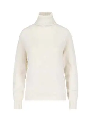 MA'RY'YA Cashmere & Virgin Wool Sweater - White