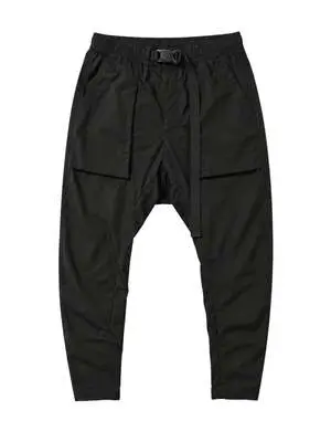 THOM KROM Techwear Trousers In 100% Polyamide - Black