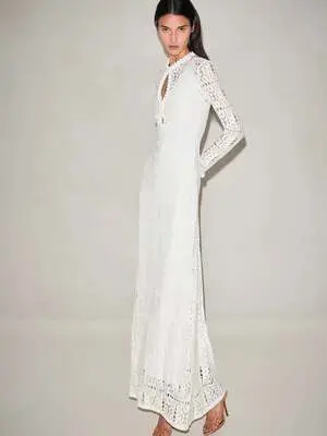 Alexis Casilda Dress - Blanc