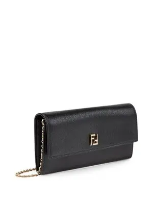 Fendi Leather Continental Wallet