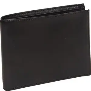 Bosca Nappa Vitello Bifold Wallet With Card/id Flap