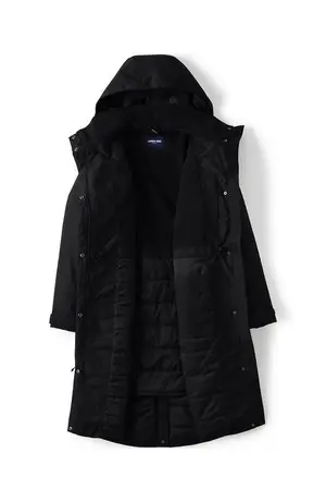 LANDS' END Squall Waterproof Insulated Winter Stadium Coat