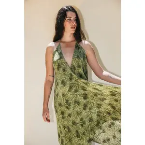 SUN CHILD Classic Silk Dress Carly