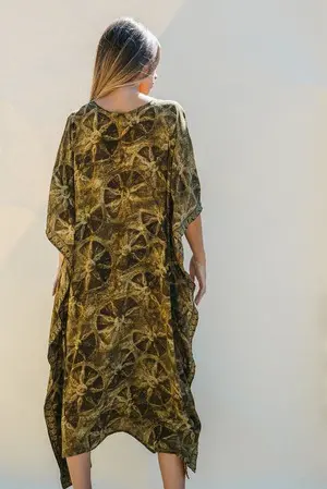 SUN CHILD Long Caftan Luna