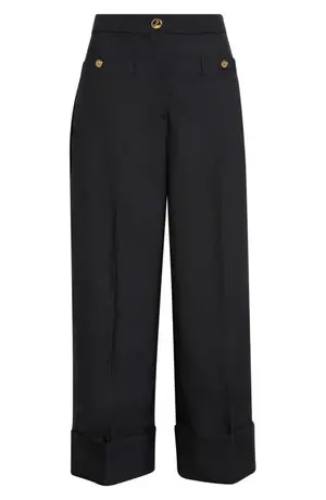 Thom Browne Hopsack Suiting Trousers - Navy