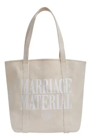 BRIDEMERCH Marriage Material Collection Tote Bag