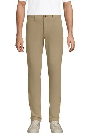 LANDS' END Knockabout Slim Fit Chino Pant - Desert Tan