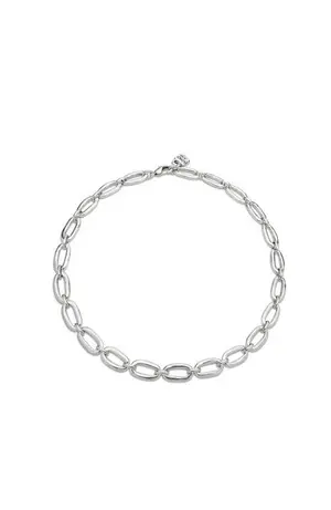 UNODE50 Sterling Plated Link Necklace