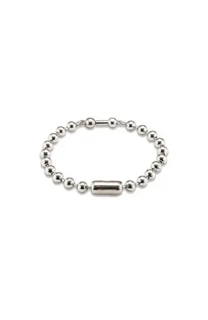 UNODE50 18k Gold-plated Chain Bracelet With Beads