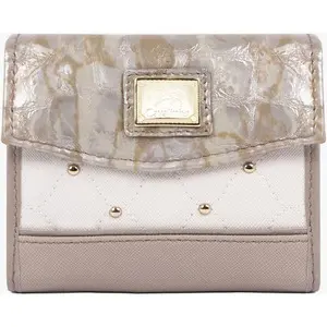 CAVALINHO Craft 530 Mini Wallet - Beige/white